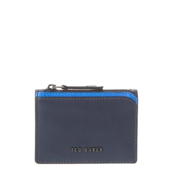 Ted Baker | Bags | Ted Baker Finnis Corner Detail Leather Card Holder ...